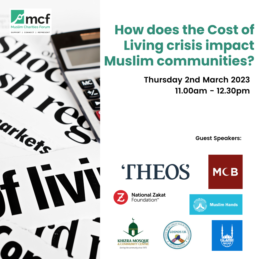 The ‘Cost’ of living for Muslim Charities - Muslim Charities Forum
